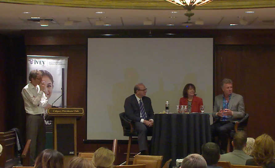 Calgary leaders discuss Developing Leadership Character | Ivey Business ...